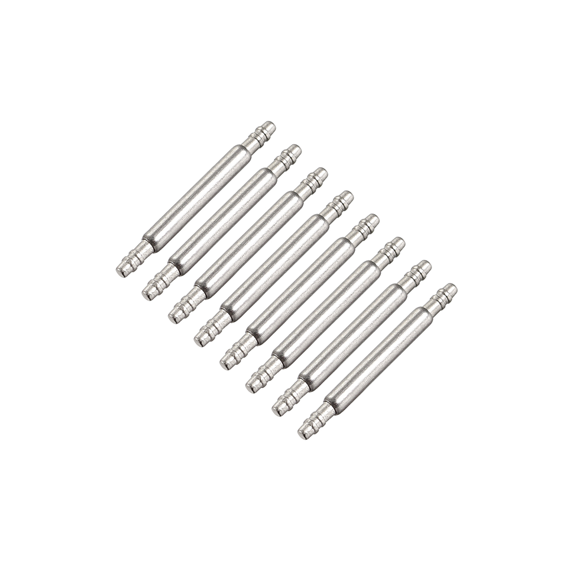 Spring Bar Pins 12mm x 1.5mm Double Fringe Stainless Steel Watch Band ...