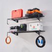 BENTISM Metal 2PCS 4x2 ft Heavy Duty Wall Mounted Garage Storage ...
