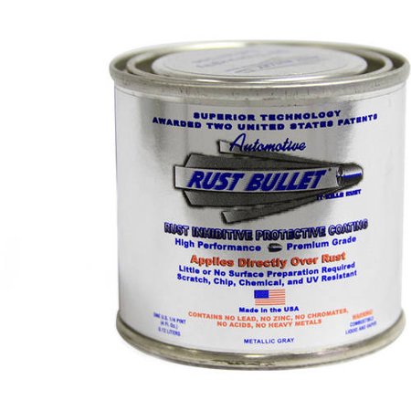 Rust Bullet Automotive, Rust Inhibitive Rust Paint, 1/4 Pint - Walmart.com