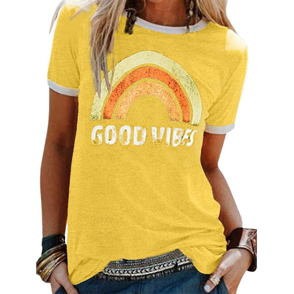 Click here for Breadeep Womens Pride Shirt Rainbow Graphic T-Shir... prices