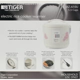 Tiger Kitchen Appliances: Electric 5 Cup Rice Cooker & Steamer ...