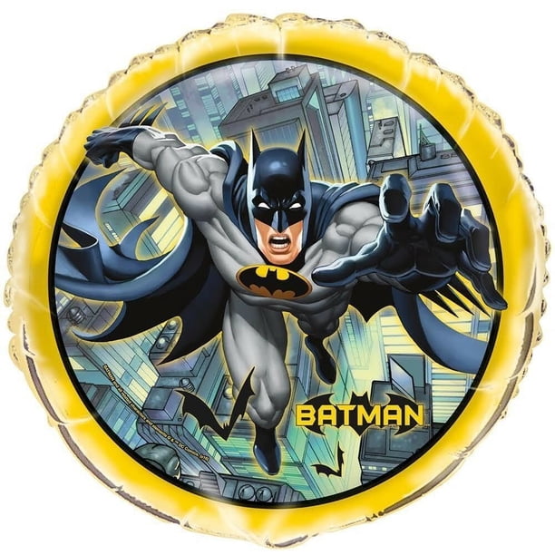 Batman Bulk Round Foil Metallic 18 Inch Balloon - Walmart.com - Walmart.com