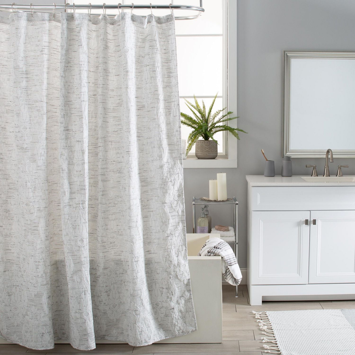 Click here for Moda Damask Shower Curtain 71 Inch prices