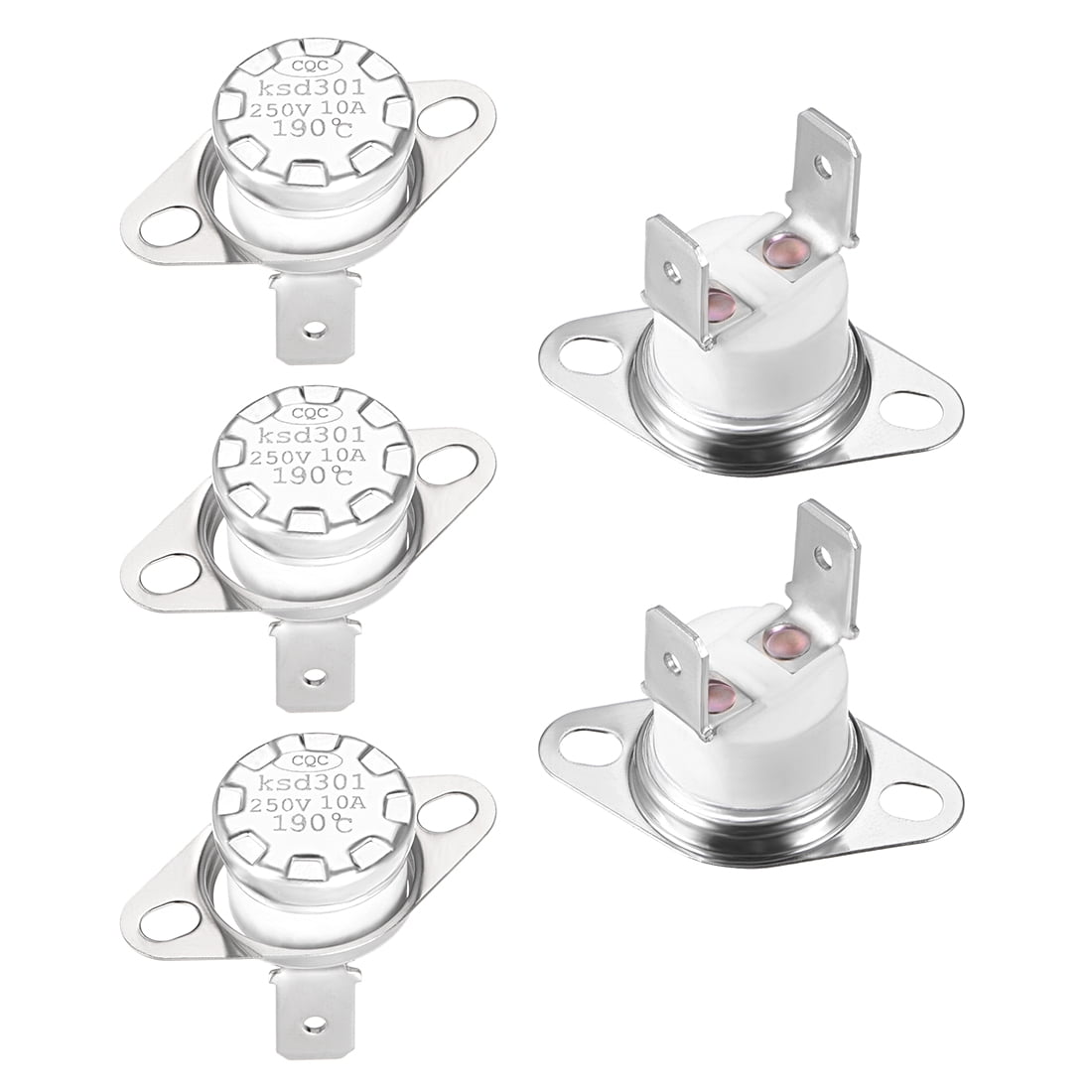 Temperature Control Switch , Thermostat , 190掳C 10A Normally Closed NC ...