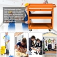 BCBYou 3-Tier Rolling Tool Cart, 330 LBS Capacity Utility Cart with ...