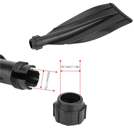 2 Pieces Canoe Paddle Replacement Sports Kayak Paddles Removable Pad ...