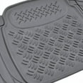 BDK Heavy Duty Ridged Rubber Floor Mat 1-Piece Runner Liner for Car ...