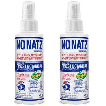No Natz Deet Free - Natural Insect Spray, Mosquito and Fly Repellent ...
