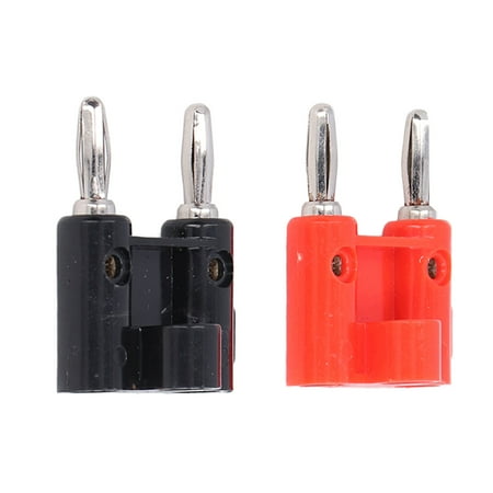 Bananas Connector Kit, Safe Working Double Row Banana Plug Set ...