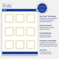 Avery® Matte 2.5" x 2.5" Business Cards, Metallic Gold Flourish, 90ct ...