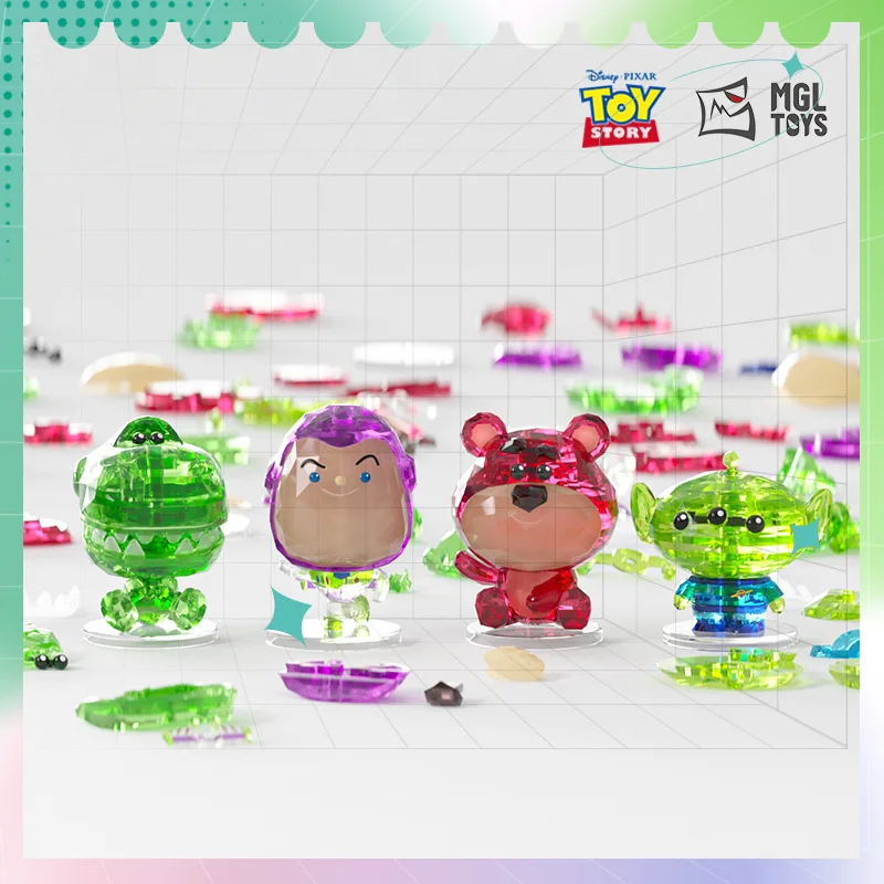 Toy Story Crystal Building Blocks 3D Model Toys, Lotso Buzz Aliens Rex ...