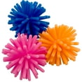 2139 Pk12 Rainbow Spike Balls - Soft Rubber Spike Ball Bird Foot Toys ...