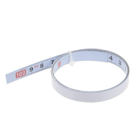 Adhesive Backed Tape Measure 100cm Metric Right to Left Read Measuring ...