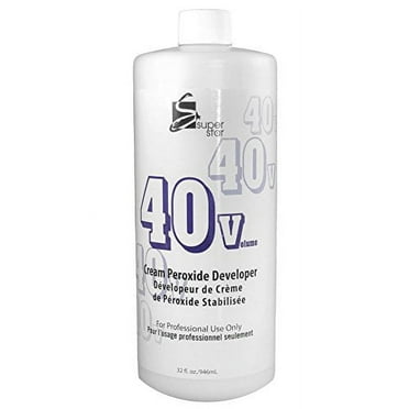 Superstar 40 Volume Cream Peroxide Developer 16 oz - Walmart.com