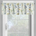 Ambesonne Nature Valance Pack of 2, Poppies Daisies Rural, 42"X18 ...