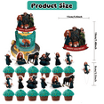 32PCS For Merida Theme Children's Celebration Kit with Banner,Cake ...