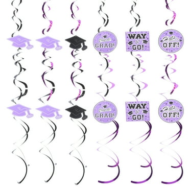Silver and Gold Glitz Graduation Dizzy Danglers, 5 pk - Walmart.com