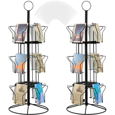 Greeting Card Racks with (24) 5 x 7 Pockets for Countertop Use, 29 ...