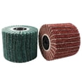 Nieyigj Non-woven Wire Drawing Polishing Burnishing Wheel 4.7 inches ...