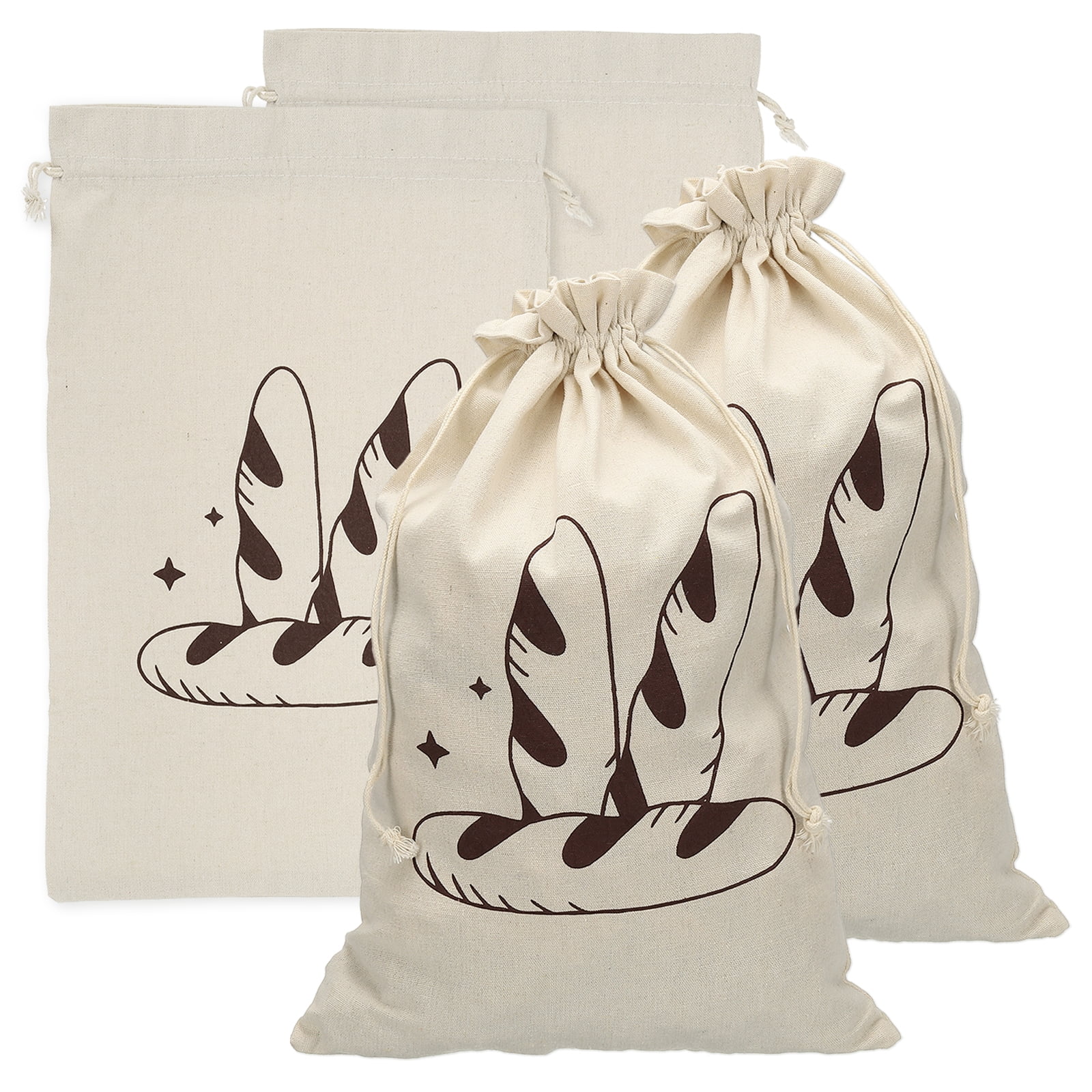 Click here for Uxcell 4 Pack Reusable Bread Bags  17.7 X 11.8 Lin... prices