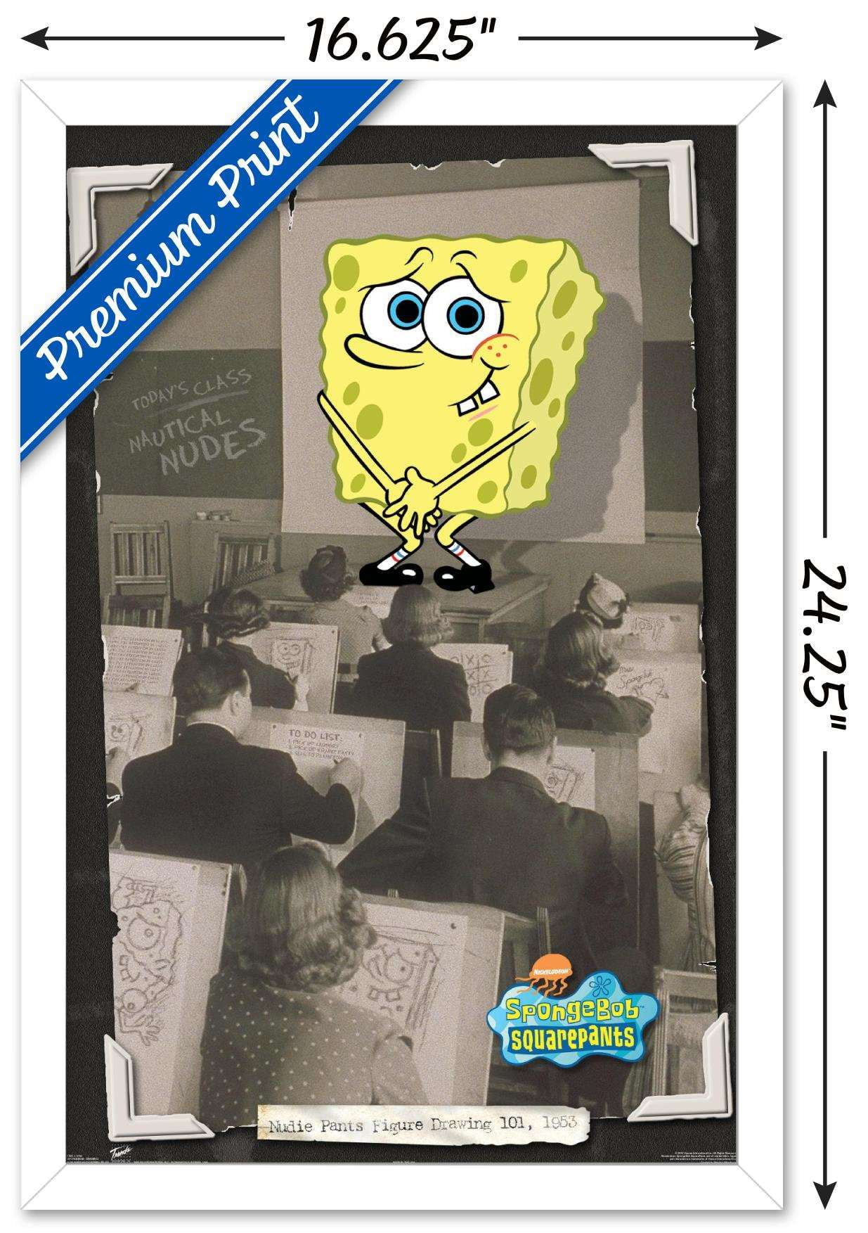 Spongebob Real Life Drawing