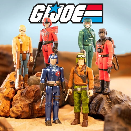 Super7 G.I. Joe ReAction Figures Wave 7 Joe Pilot Facemask Walmart