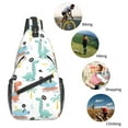 Crossbody Bags for Women Men - cartoon cute dinosaur Casual Sling Bag ...