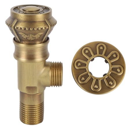 Water Stop Valve,Angle Valve Vintage European Angle Stop Valve Turn ...