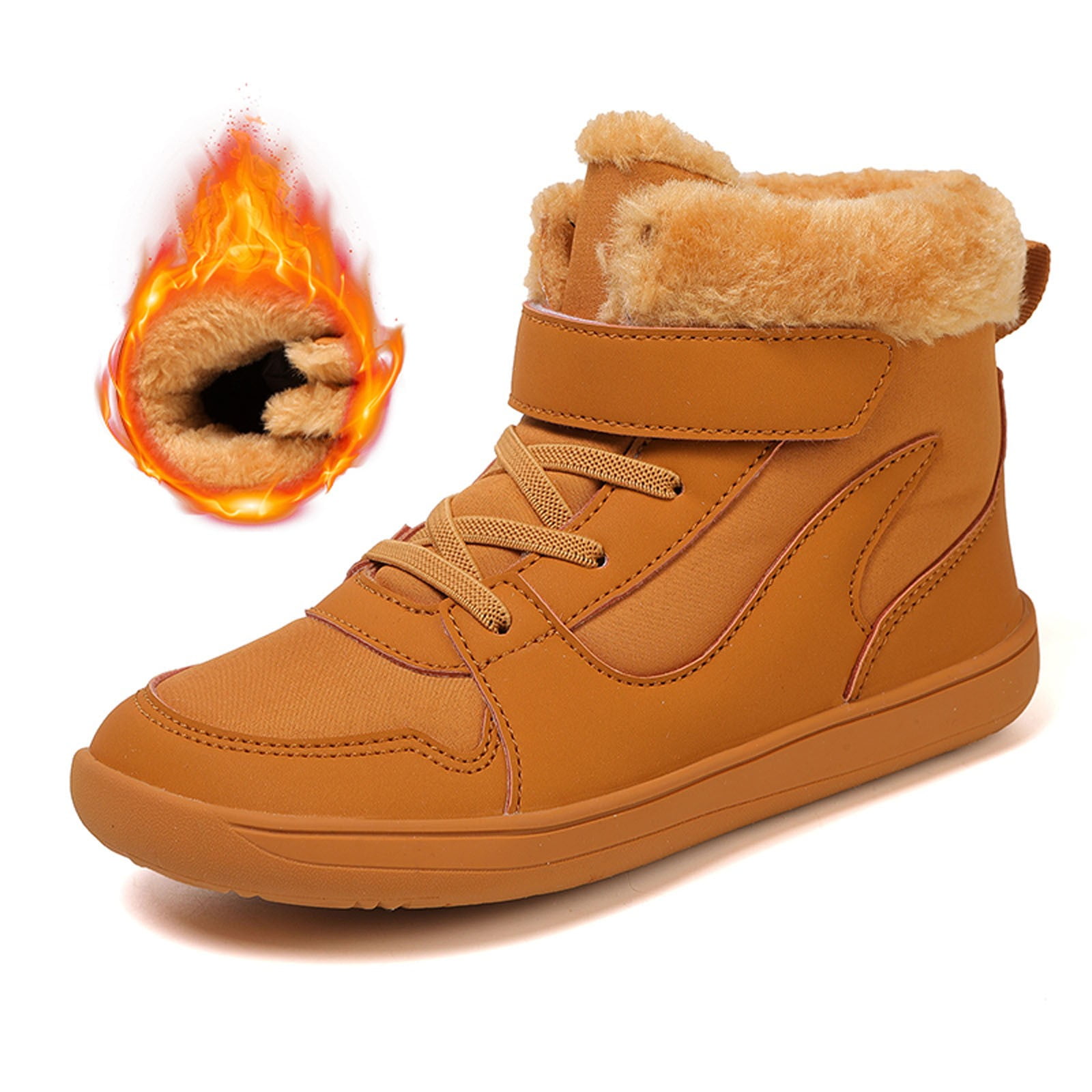 Click here for Redarer Kids Winter Snow Boots - Waterproof Fur-Li... prices