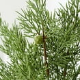 6pc Vinyl Juniper Cedar Greenery Stems - for Winter/Christmas Decor ...