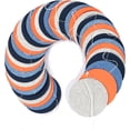 Blue-Silver Orange Space Party-Decorations Streamers-Garland - 52Ft ...