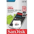 SanDisk Ultra - Flash memory card - 32 GB - UHS-I / Class10 - microSDHC UHS-I - Walmart.com