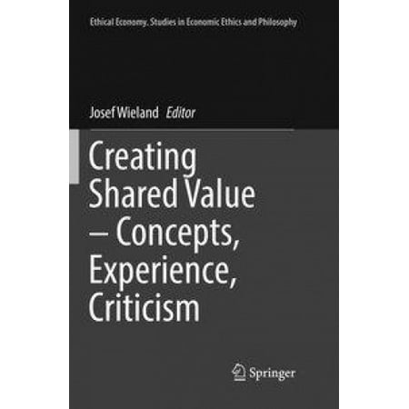 Creating Shared Value - Concepts, Experience, Criticism (Ethical Economy) | Walmart Canada