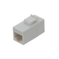 NavePoint CAT6 UTP Inline Keystone Coupler, RJ45 Female to RJ45 Female ...