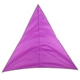 BIMZUC 10ft x 10ft Triangle Sun Shade Sail Outdoor UV Block Waterproof ...