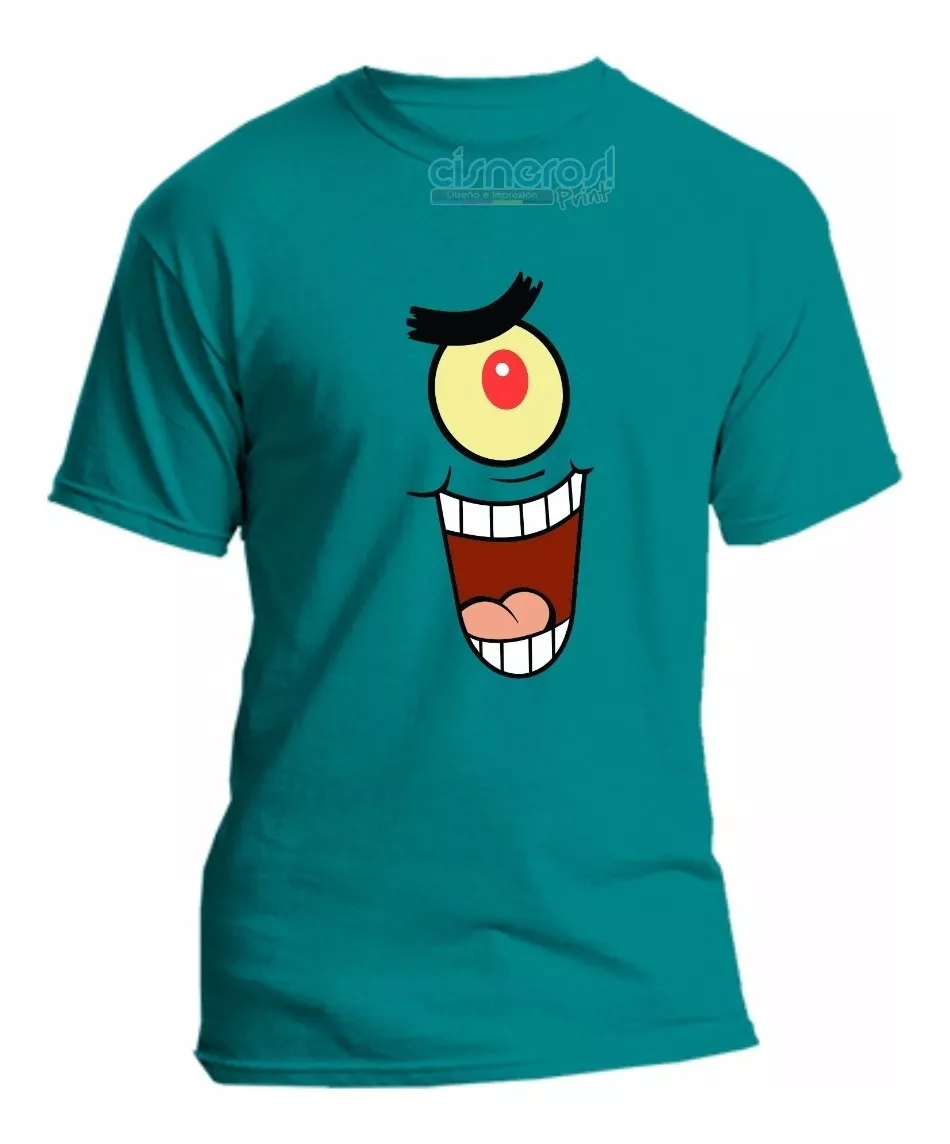 Playera Plancton Bob Sponja Todas Las Tallas | Walmart en línea