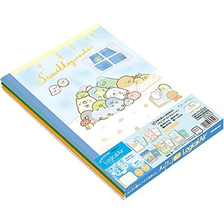 Nakabayashi San-X/Sumikko Gurashi Logical Air Notebook Semi-B5/A Ruled ...