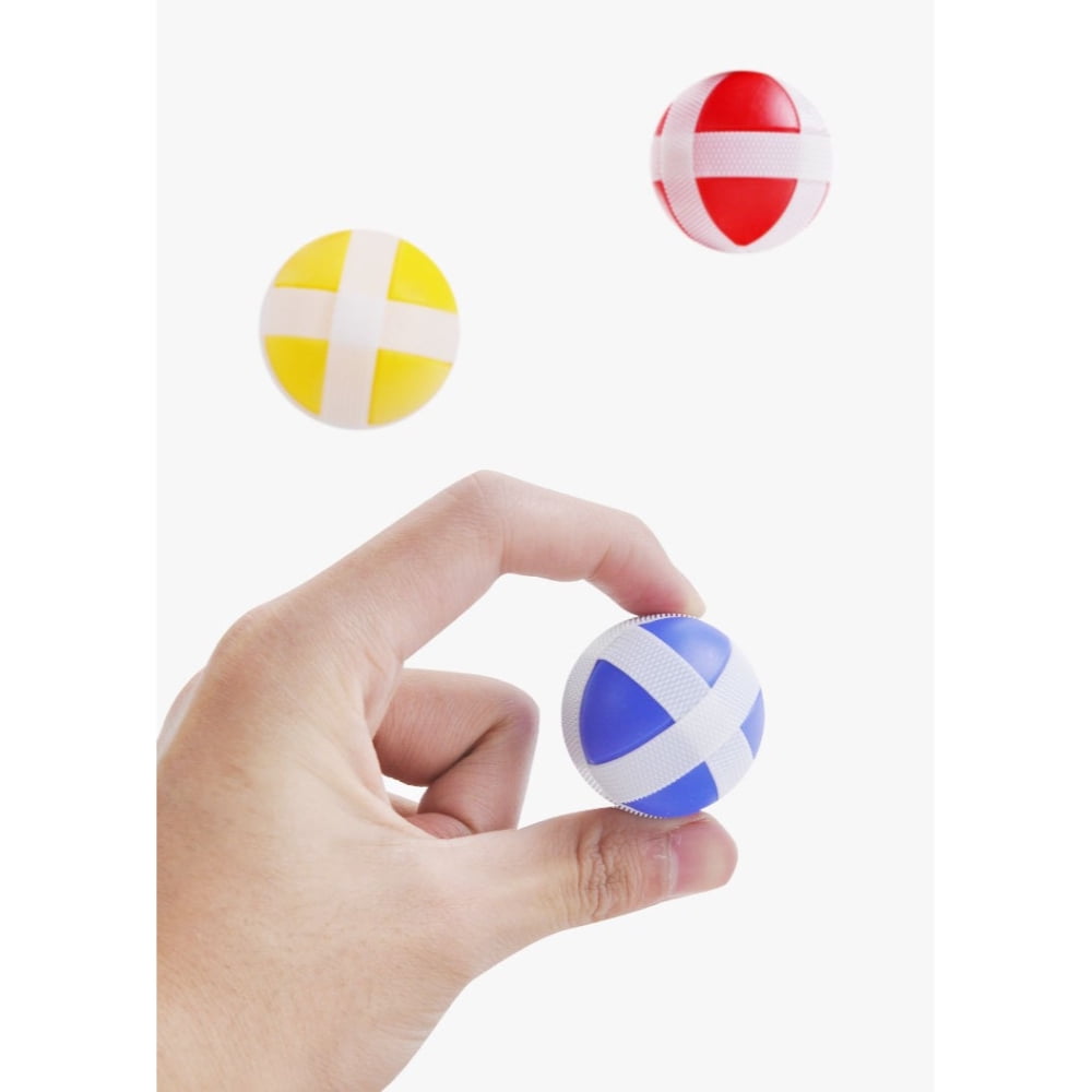 2 sticky ball bow and arrow launchers and 12 sticky balls, a dart board ...