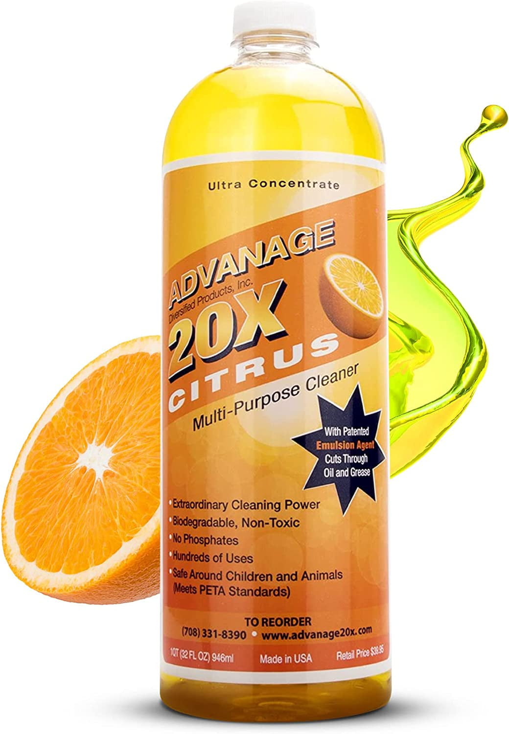 ADVANAGE 20X Multi-Purpose Cleaner Citrus - 20X is Our Newest Formula ...