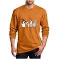 Mineart Men's Long Sleeve Crew Neck Shirts Tops Featuring Halloween ...