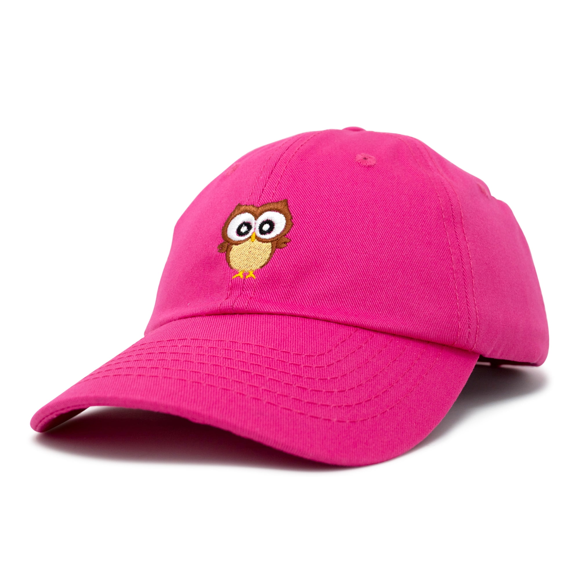 DALIX Cute Owl Hat Cotton Baseball Cap in Hot Pink - Walmart.com
