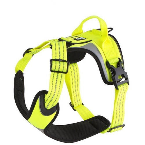 Hurtta Active Dazzle Harness, Hi Viz Yellow, 16 18" - Walmart.com
