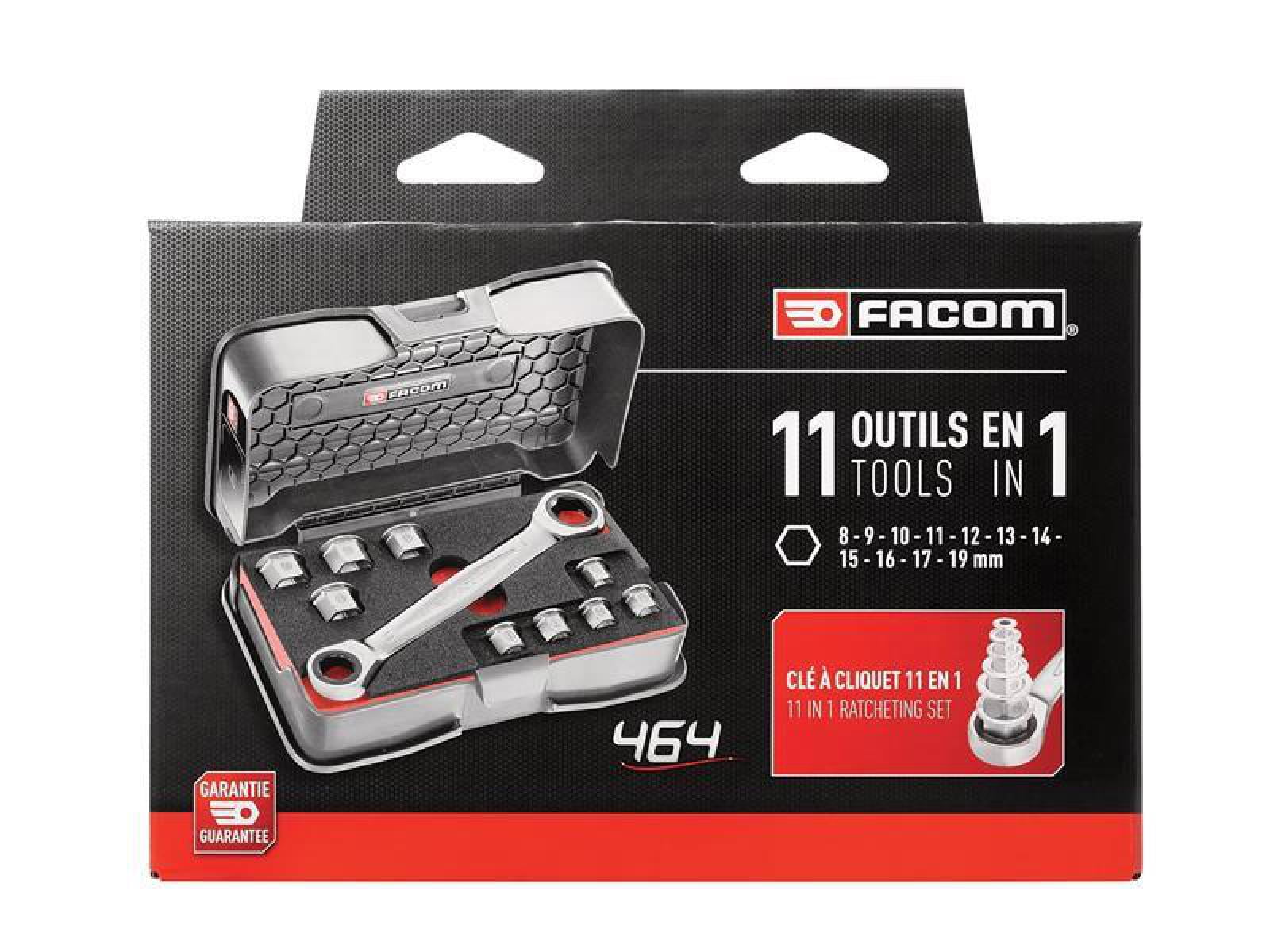 Facom - 11-in-1 Ratcheting Wrench - Walmart.com
