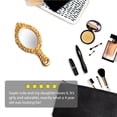 Make It Royal Hand Mirror, Gold Hand Mirror, Royal Themed Gift Favor ...