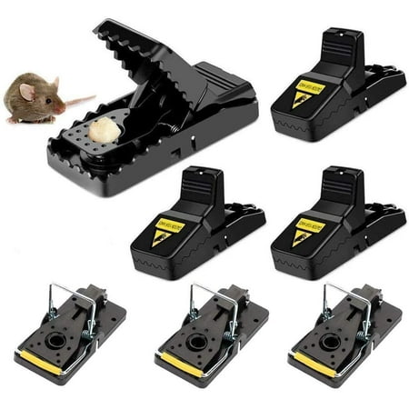 Mouse Trap, Mice Traps That Work Instantly Indoor Outdoor, Mice Safe ...