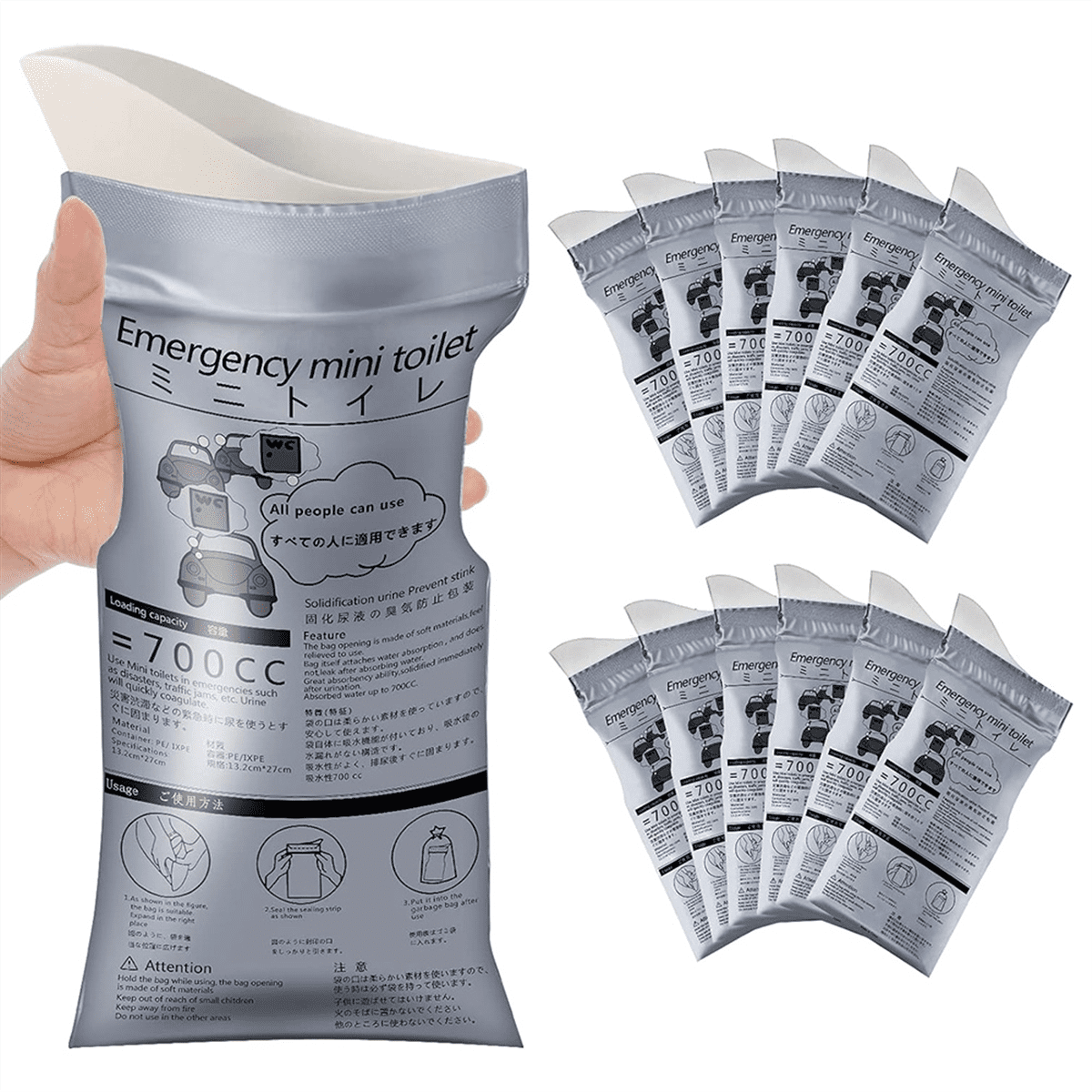Click here for Unbranded Disposable Emergency Urinal Bag 12pack P... prices