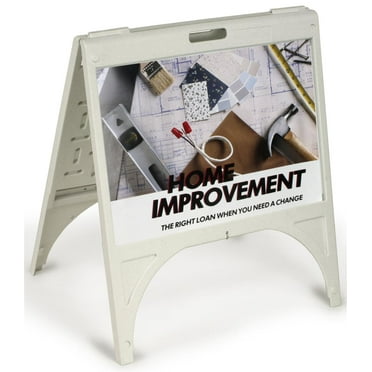 A-frame Sidewalk Dry Storage 24" x 36" Double Sided A-Frame Sidewalk ...