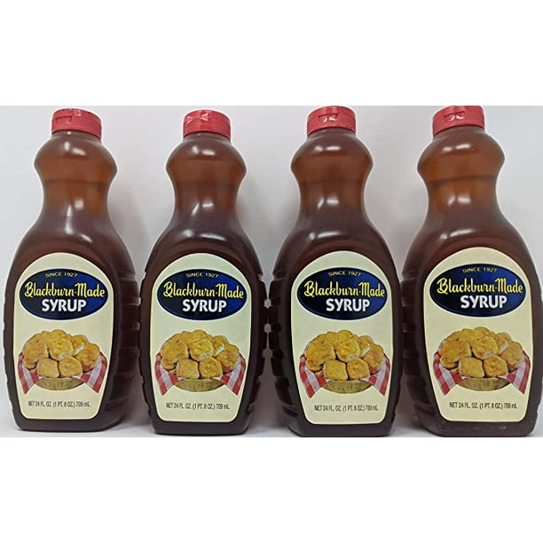 Blackburn-Made Syrup Bundle - 4 x 24 Oz Bottles of Blackburn Made Syrup ...