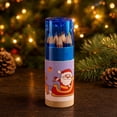 12 Count Colored Pencils Set in Tube, Portable Drawing Pencils with ...