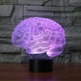 cvlncycling Human Brain -Cerebellum Model Table Lamp 7 Color Changing ...